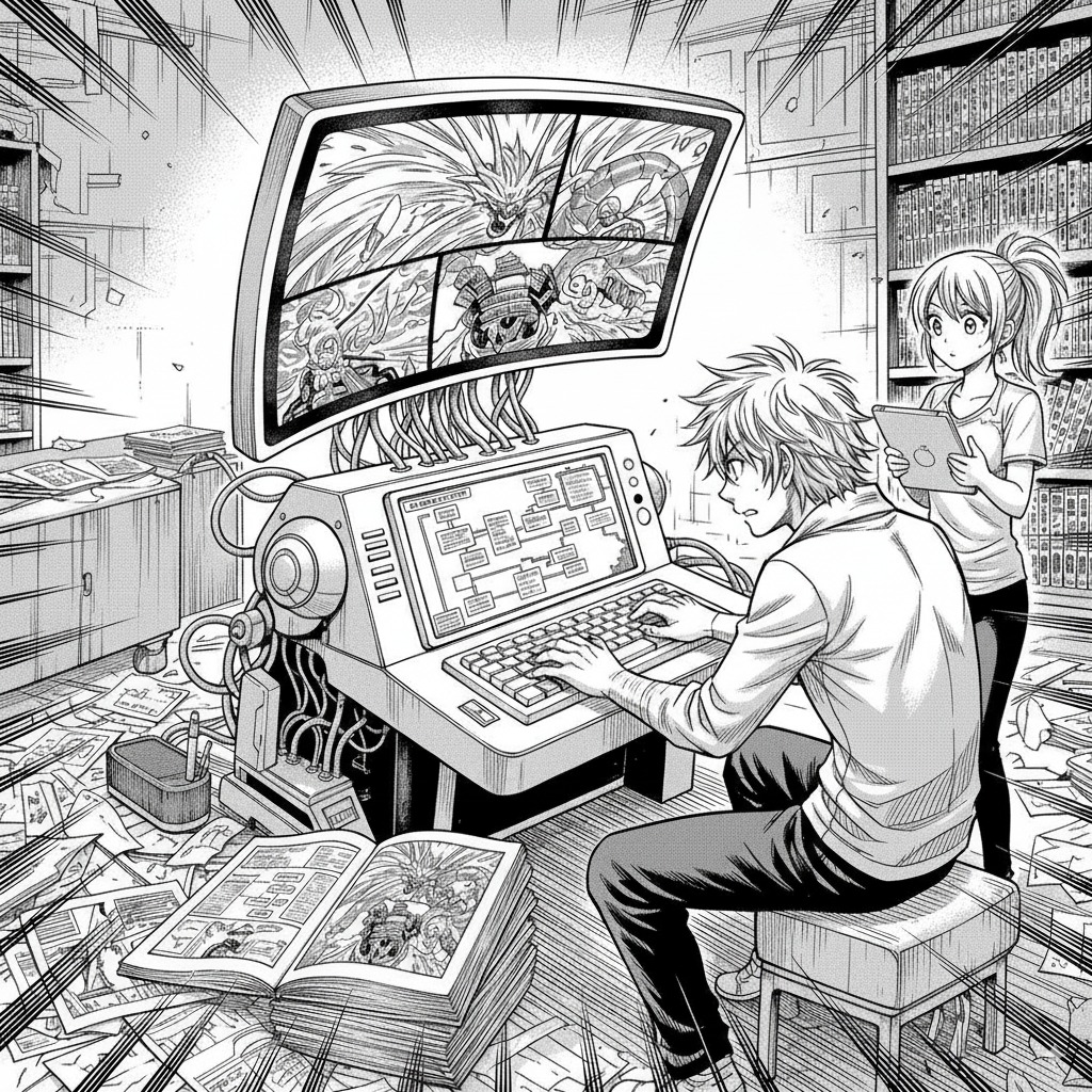 Story to Manga Machine - AI Comic & Manga Generator